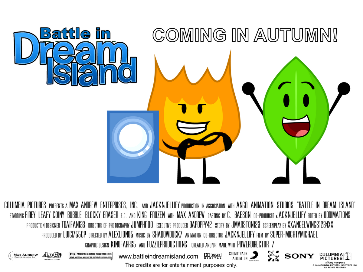 User blog:TheMcBrownSiblingsYesBabyShowNo/The BFDI Movie | Battle for ...