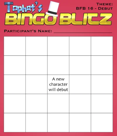 User blog:Walten Paperclips/Tophat's Bingo Blitz - BFB 16 | Battle for ...