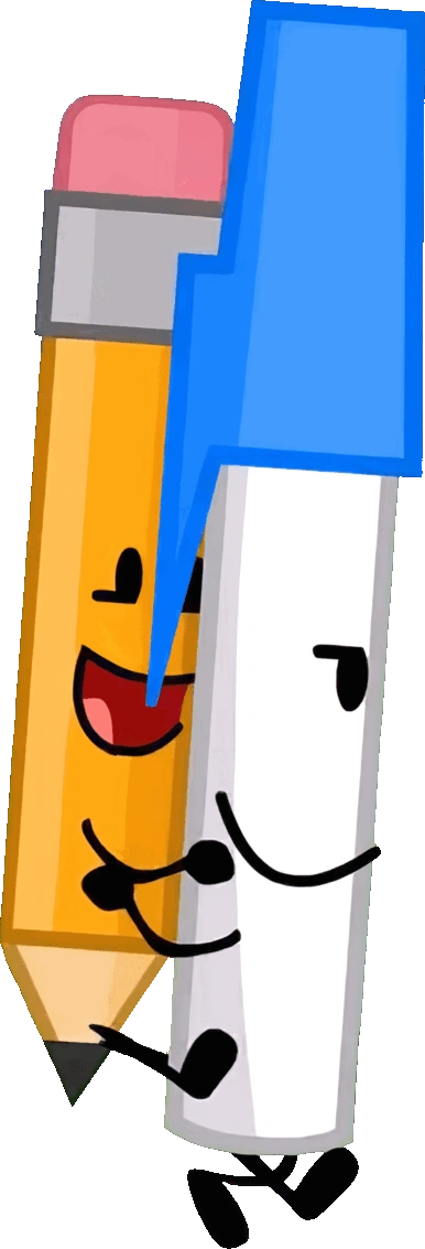 Bfdi Pencil And Pen