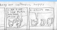 FIREY to keep our customers happy | Battle for Dream Island Wiki | Fandom
