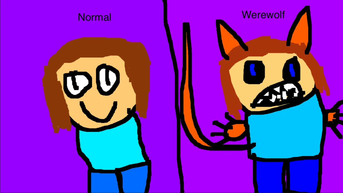 User blog:Rabbidpony/Day 15: Blu And His Werewolf Form And Heavenly ...