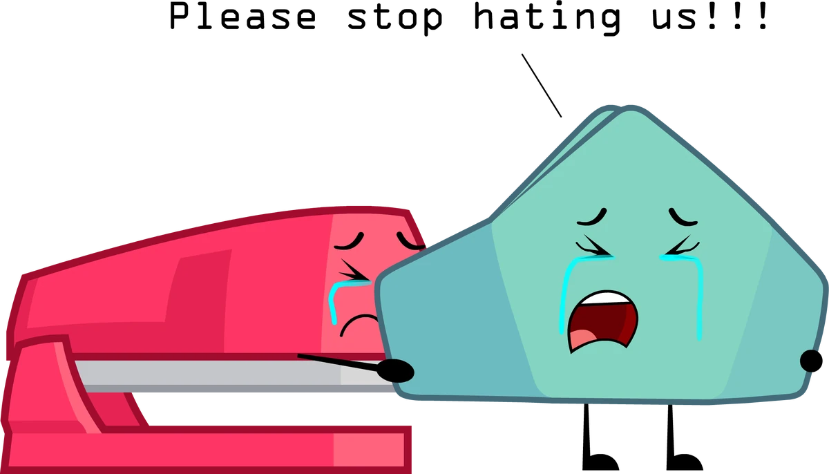 User blog:BrandondaBoy3000/Please make Foldy and Stapy feel better ...