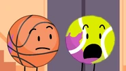 Basketball and Tennis Ball | Battle for Dream Island Wiki | Fandom