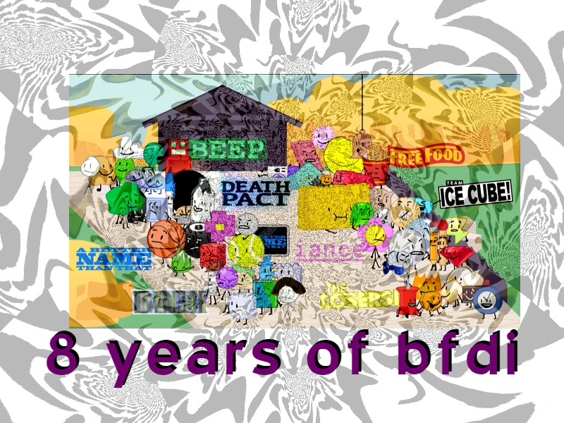 User blog:Catworld/8 years of bfdi picture | Battle for Dream Island ...