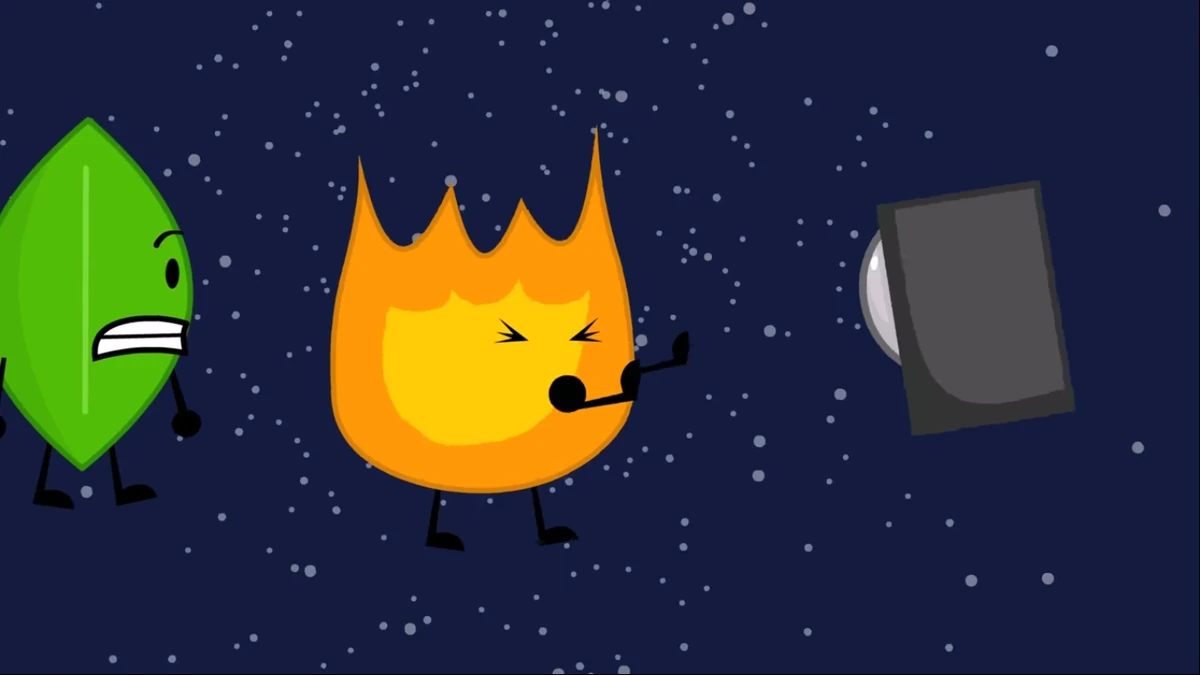 Announcer and Firey | Battle for Dream Island Wiki | Fandom