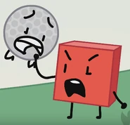Blocky and Golf Ball | Battle for Dream Island Wiki | Fandom