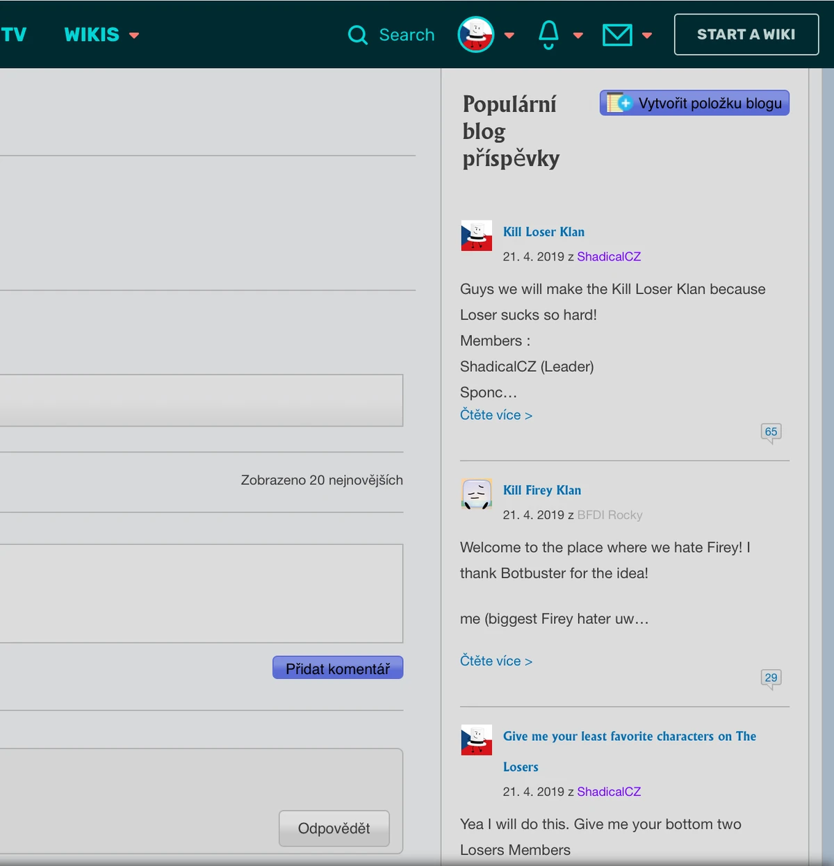 User blog:ShadicalCZ/Since two of my blogs got popular | Battle for ...