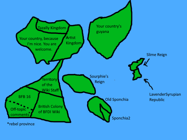 User blog:Minerador Slime/BFDI Wikia Map | Battle for Dream Island Wiki ...
