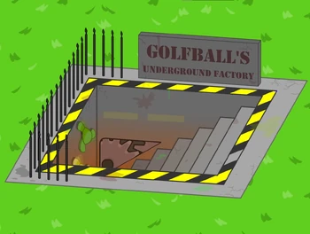 Golf Ball's Underground Factory | Battle for Dream Island Wiki | Fandom