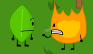 Firey and Leafy | Battle for Dream Island Wiki | Fandom