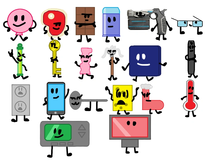 List Of Random Objects