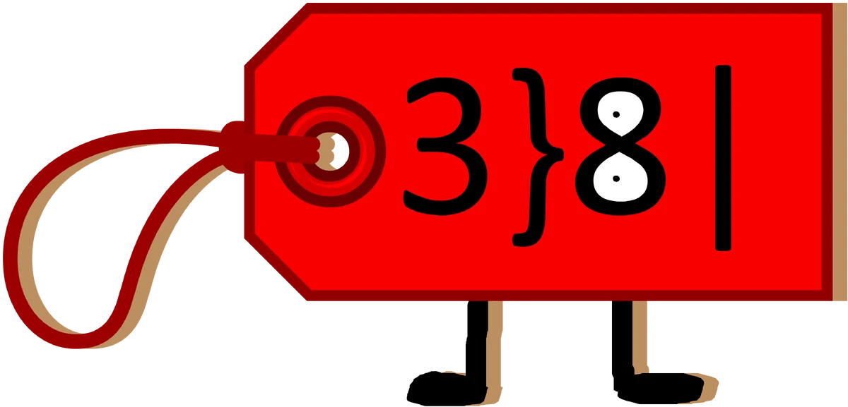 Variations of Price Tag | Battle for Dream Island Wiki | Fandom