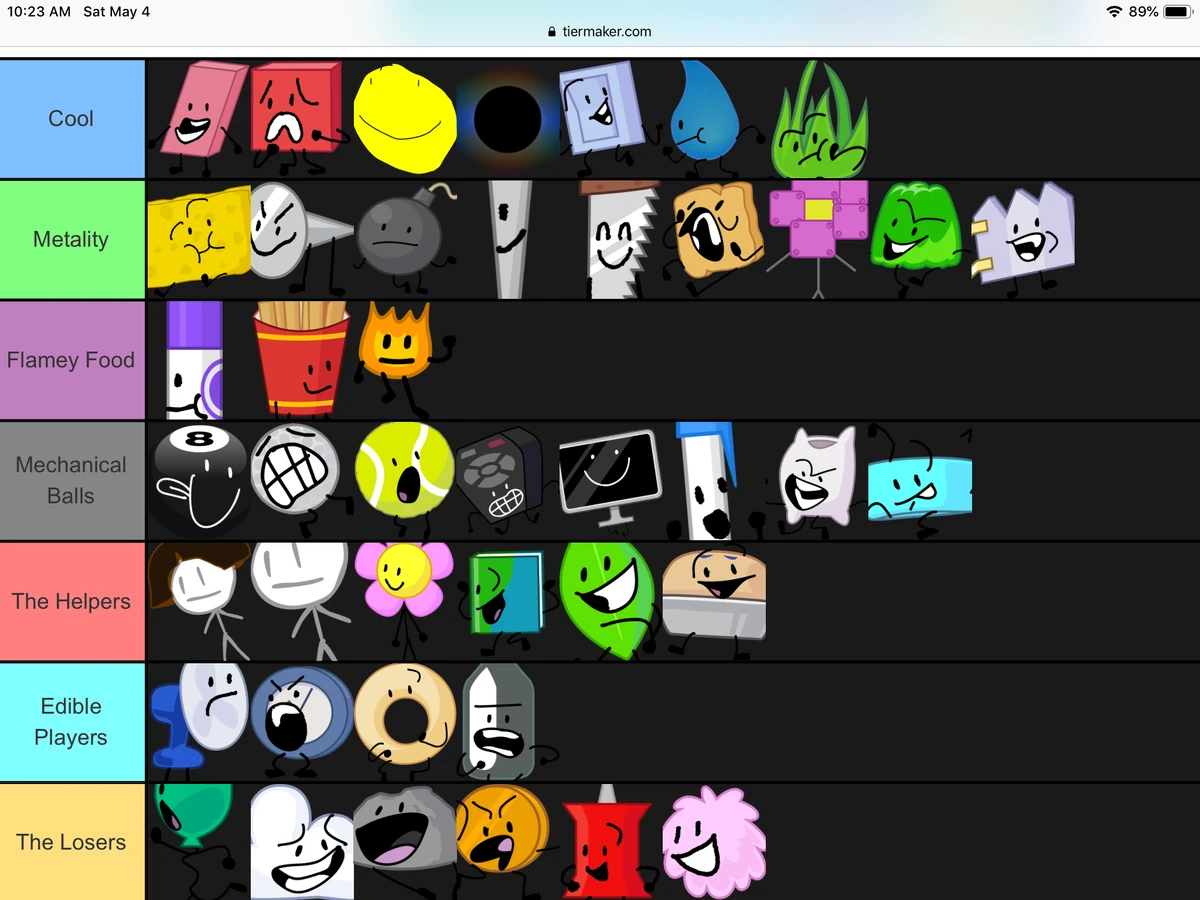 User blog:Automaton V2/BFB Viewer Voting 26 | Battle for Dream Island ...