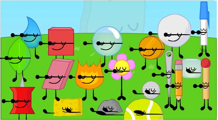 User blog:CerealBoxDude/Cursed Image BFDI Dab | Battle for Dream Island ...