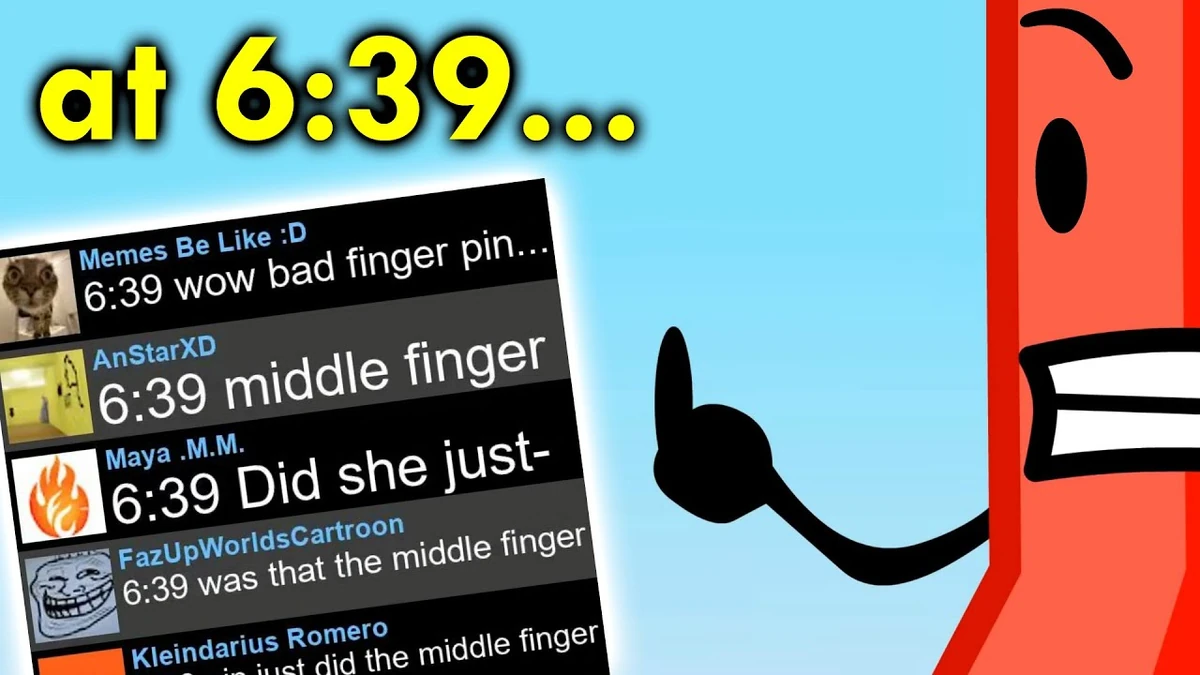 Best BFDI Season 1a moments (according to data from you viewers ...