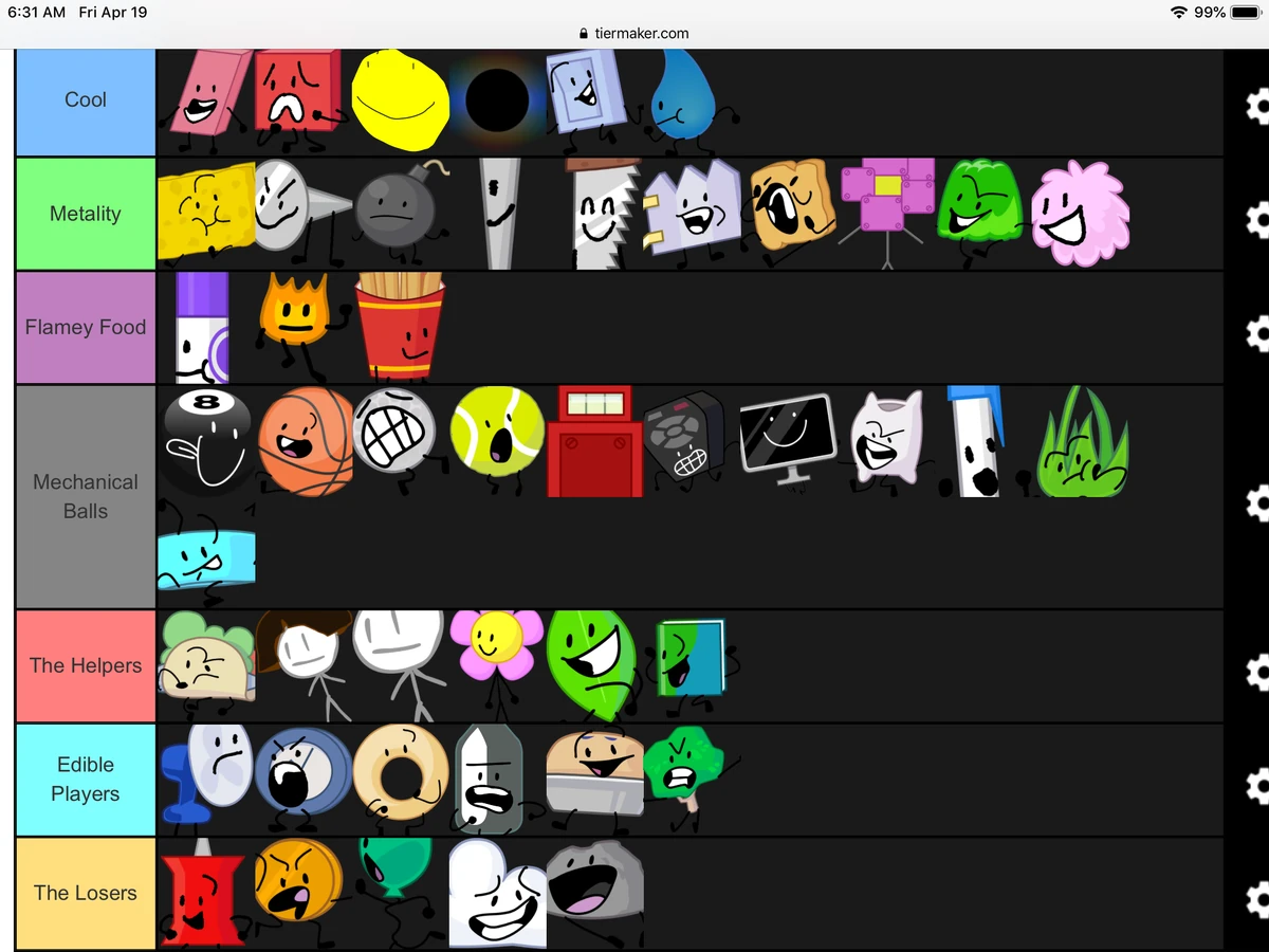 User blog:Automaton V2/BFB Viewer Voting 21 | Battle for Dream Island Wiki | Fandom