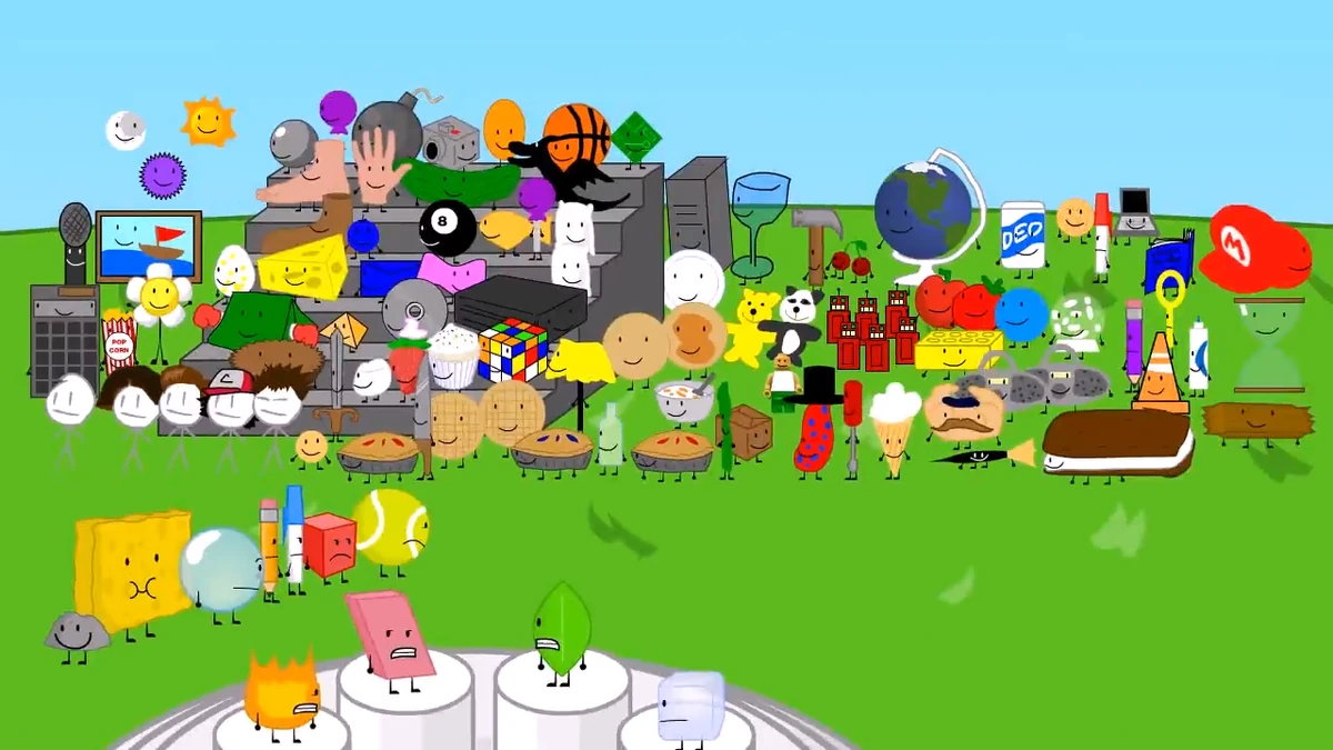 We have a large crowd watching us today | Battle for Dream Island Wiki ...