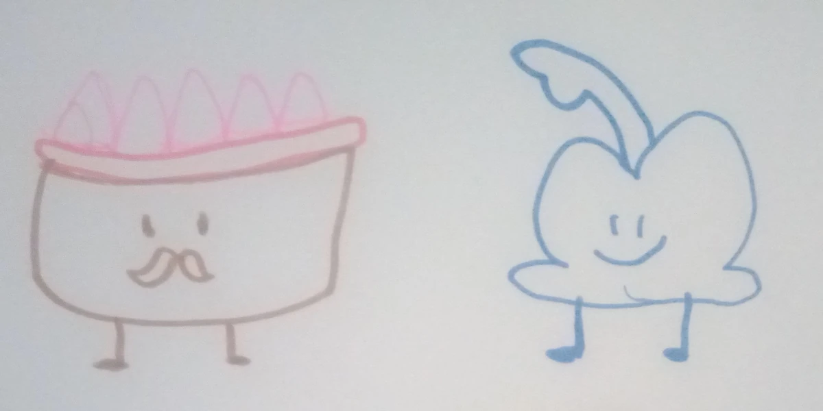 User blog:ObjectShowYTP/Cake'sd Dad and Winner Fan Art | Battle for ...