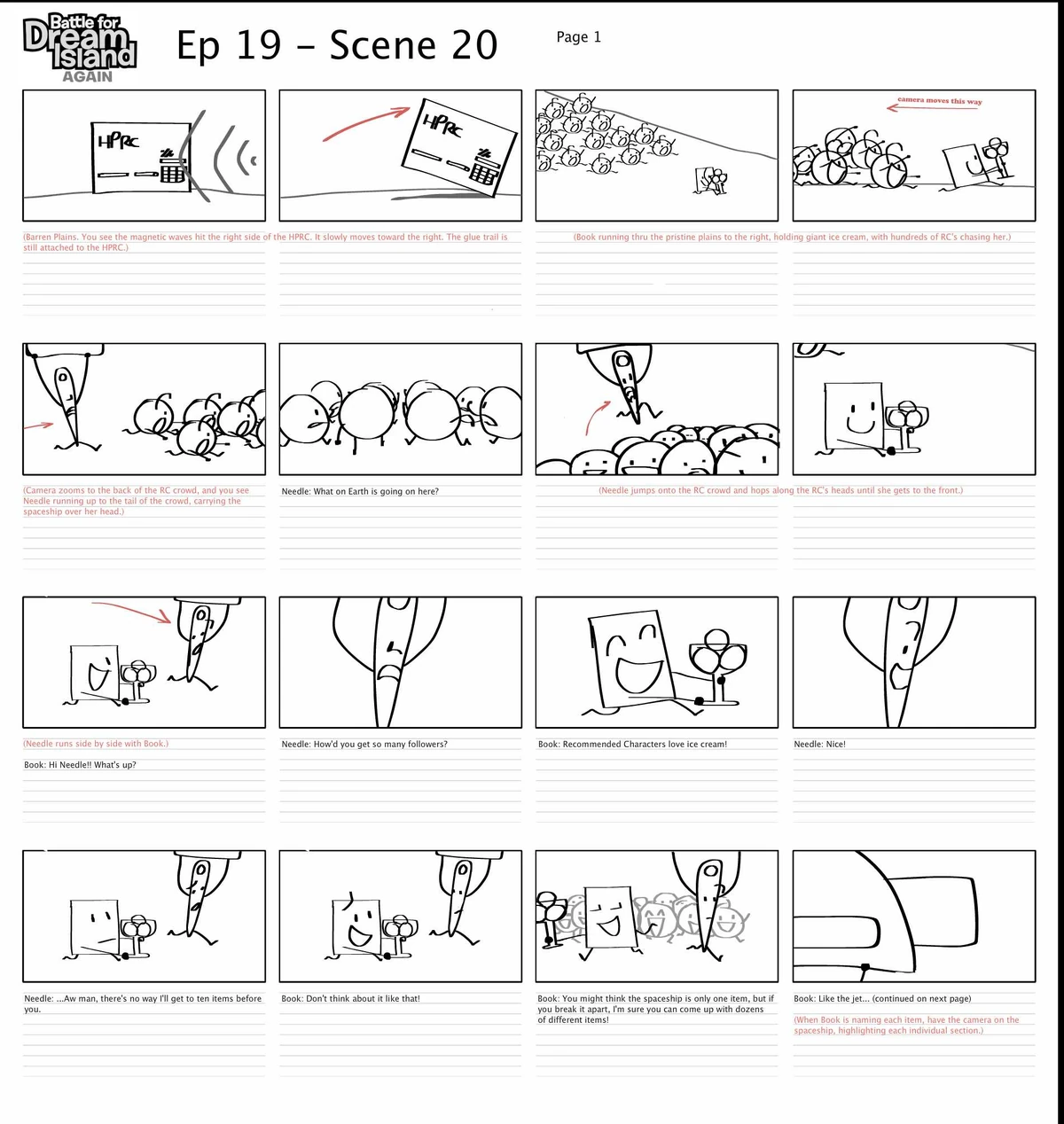 🥚/Storyboard | Battle for Dream Island Wiki | Fandom