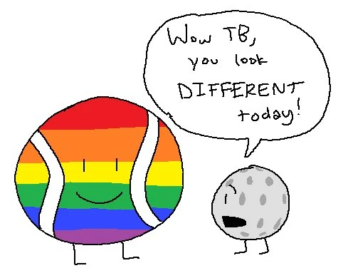 Pride Month Tennis Ball posts | Battle for Dream Island Wiki | Fandom
