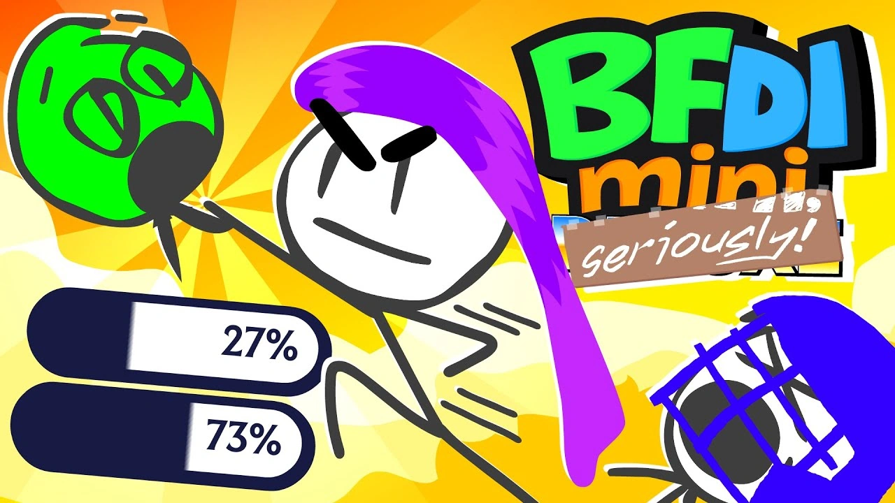 10 "David"s, One Winner — BFDI MINI SERIOUSLY | Battle for Dream Island ...