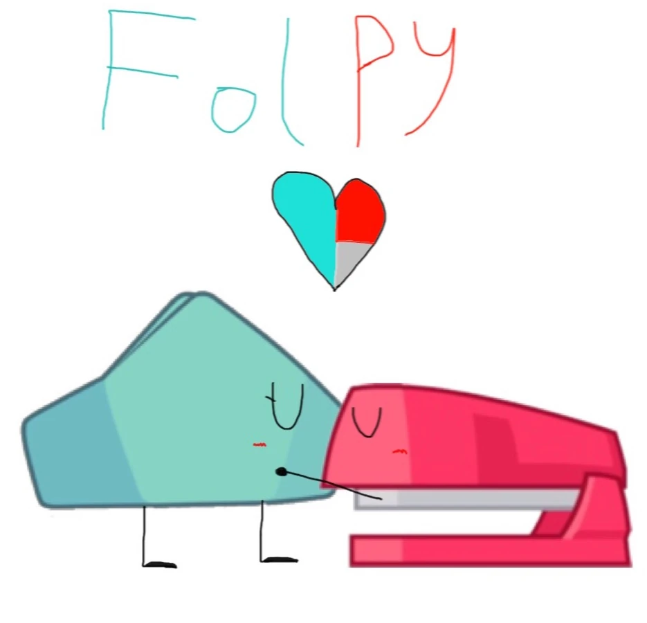 User blog:TennisBalllover112/Foldy x Stapy | Battle for Dream Island ...