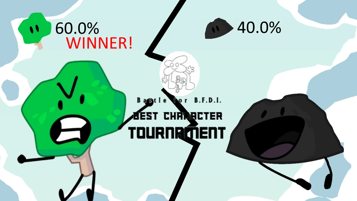User blog:FoodCrumblesOfficial/BFB Best Character Tournament: TREE vs ...