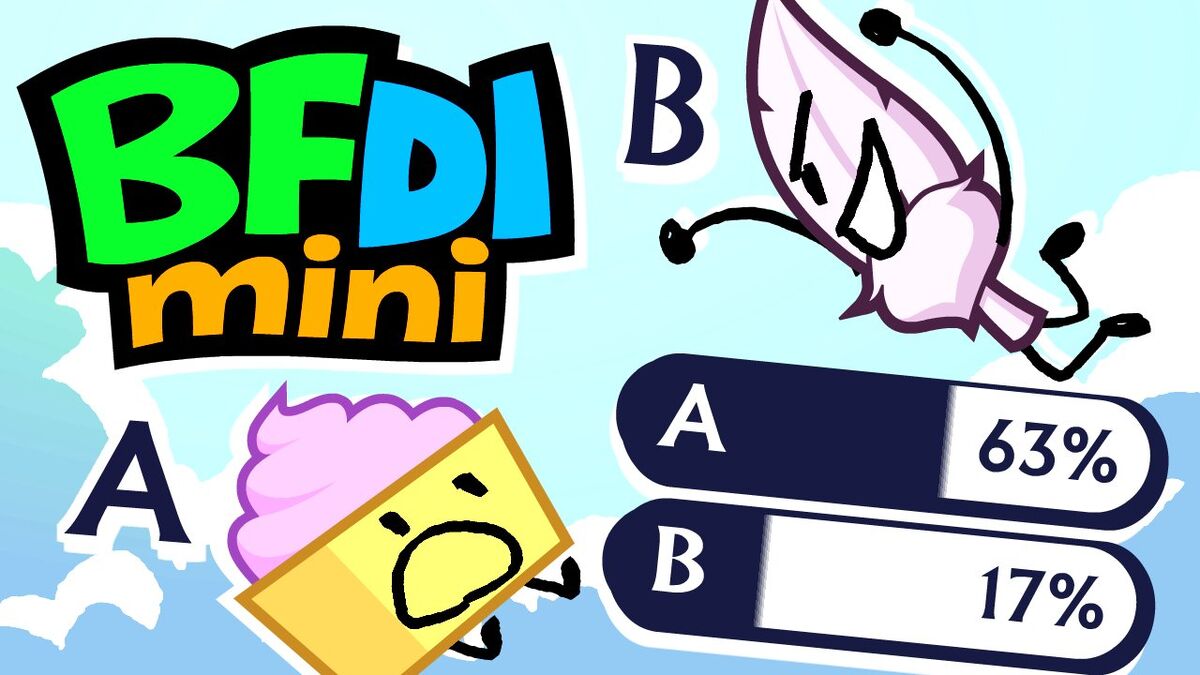 We asked TikTok to VOTE the best object - BFDI Mini | Battle for Dream ...