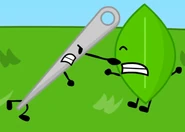 Leafy and Needle | Battle for Dream Island Wiki | Fandom