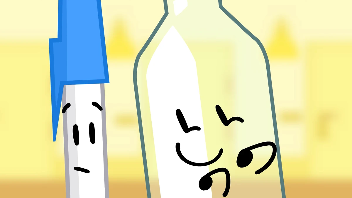 Bottle and Pen | Battle for Dream Island Wiki | Fandom