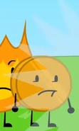 Coiny and Firey | Battle for Dream Island Wiki | Fandom