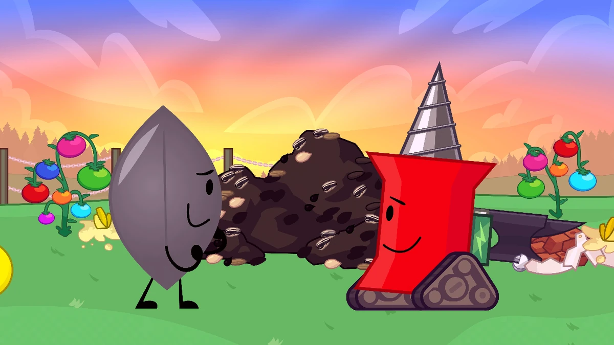 Leafy and Pin | Battle for Dream Island Wiki | Fandom