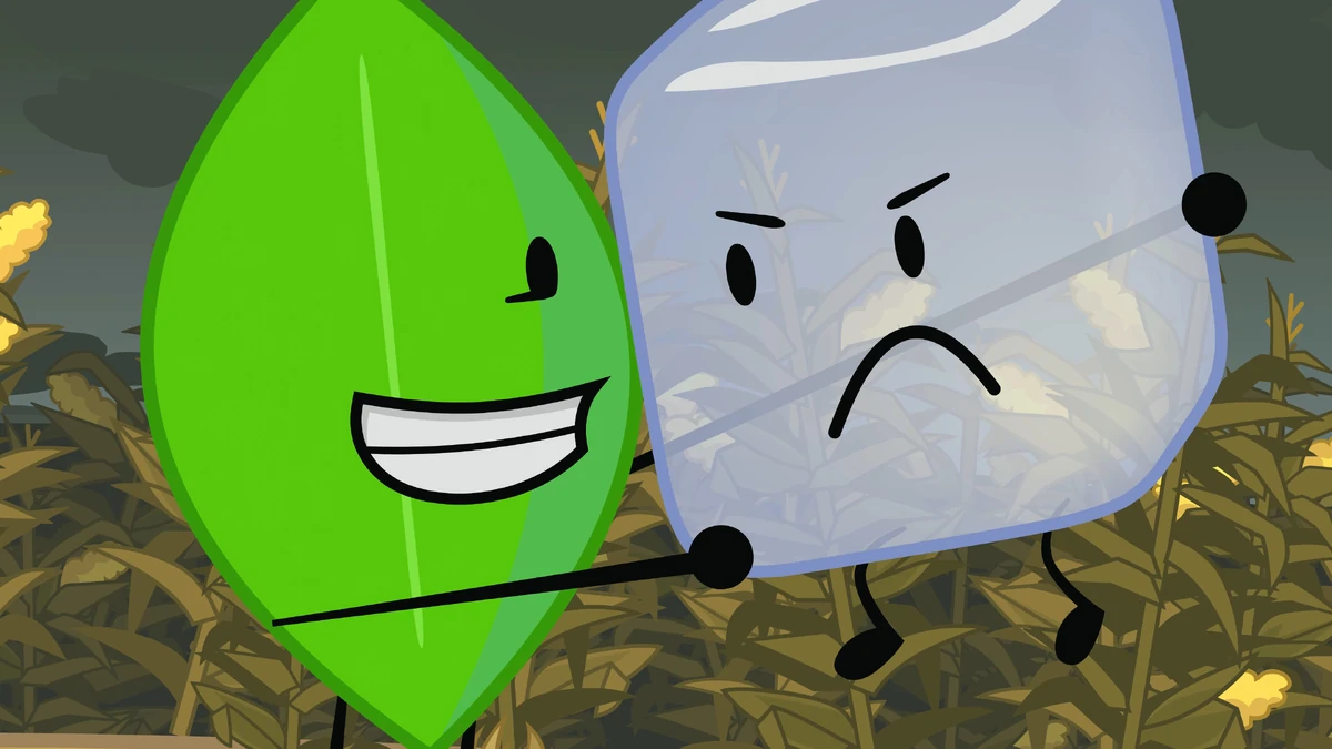 Ice Cube And Leafy Battle For Dream Island Wiki Fandom
