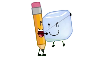 Ice Cube and Pencil | Battle for Dream Island Wiki | Fandom