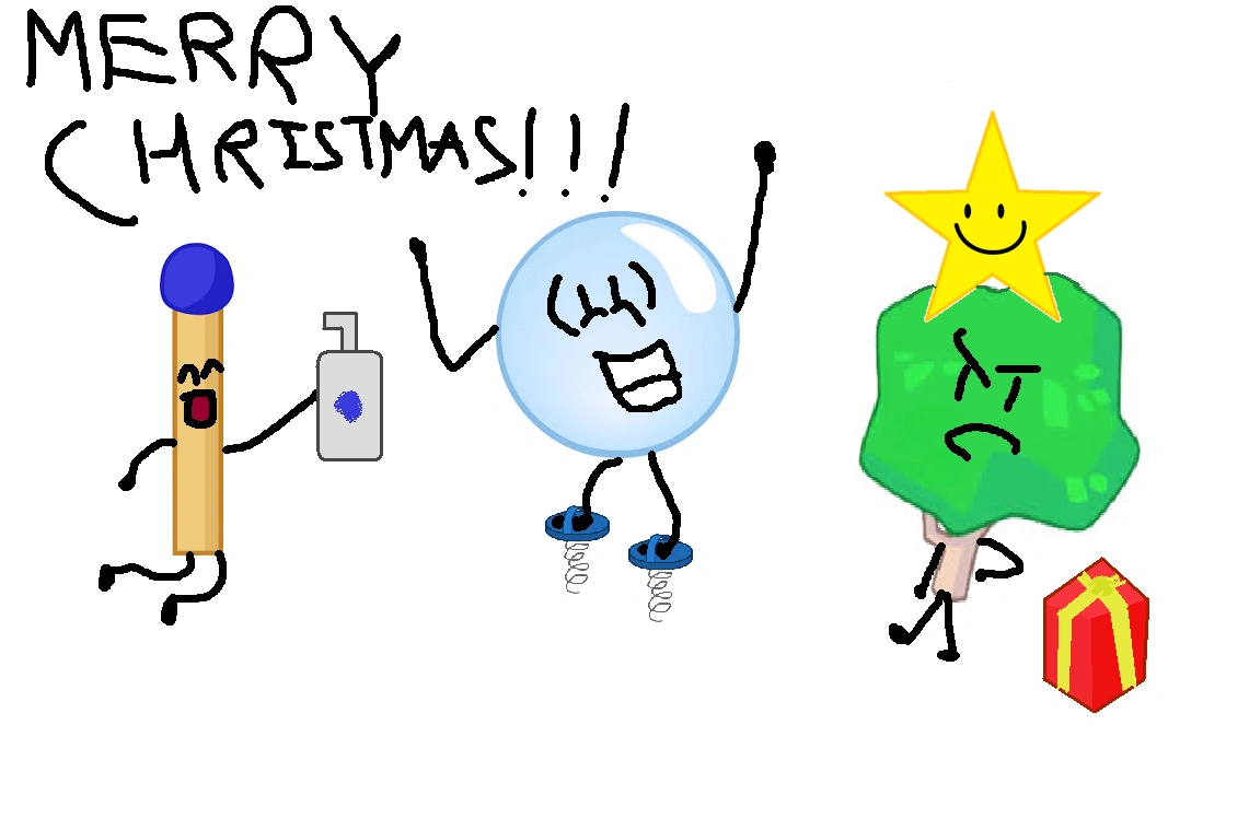 User blog:BoulevardOfBrokenMemes/Christmas Drawings! | Battle for Dream ...