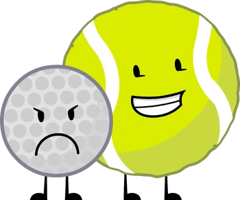 Golf Ball and Tennis Ball | Battle for Dream Island Wiki | Fandom