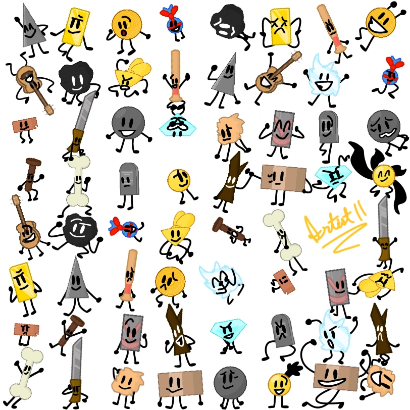 User blog:TheArtist'sVoid11/I made an idfb like drawing but with my ocs + new oc | Battle for ...