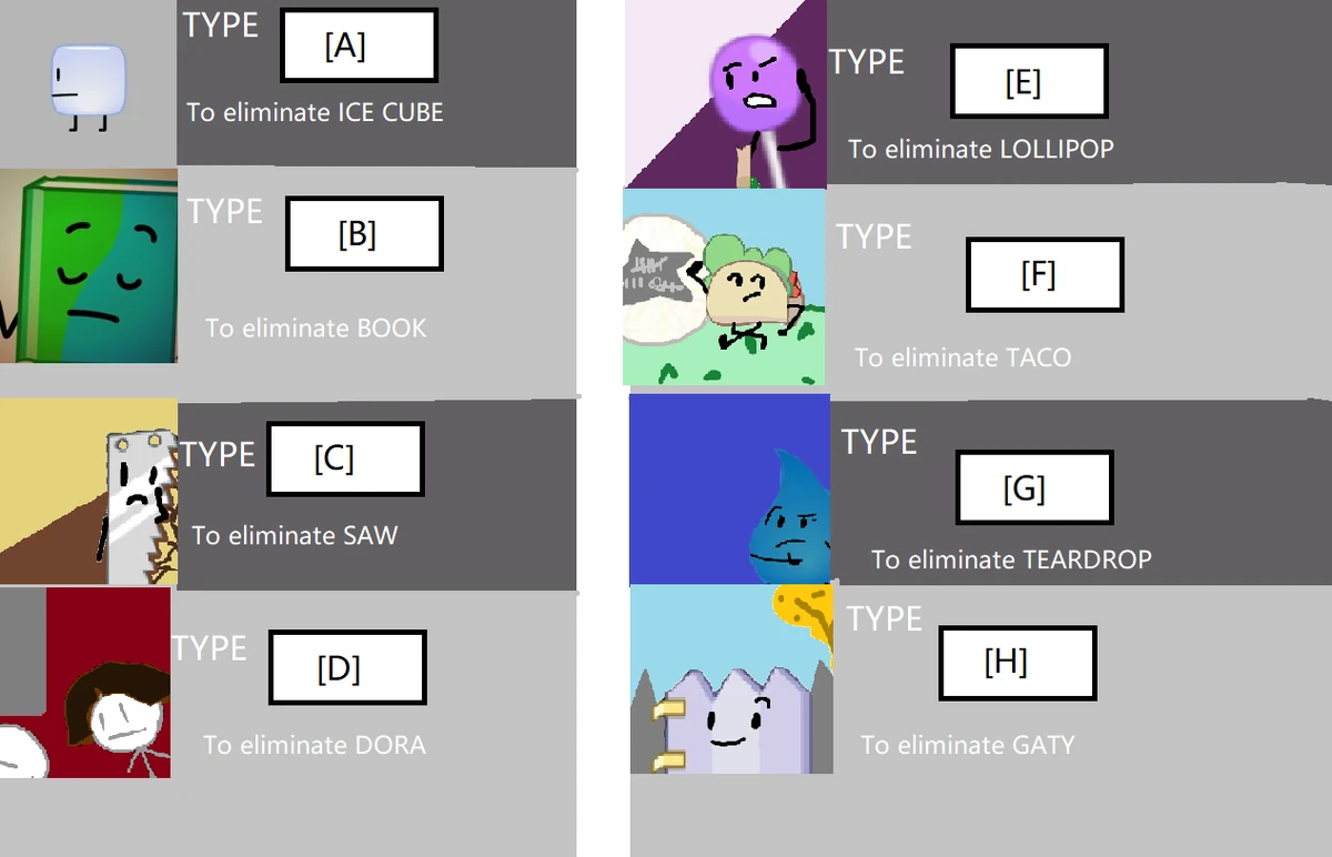 User blog:GreenWavey/BLEH VOTING | Battle for Dream Island Wiki | Fandom