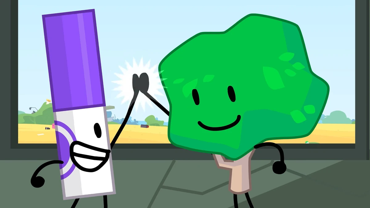 Marker and Tree | Battle for Dream Island Wiki | Fandom