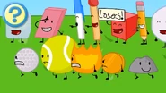 Blocky and Tennis Ball | Battle for Dream Island Wiki | Fandom