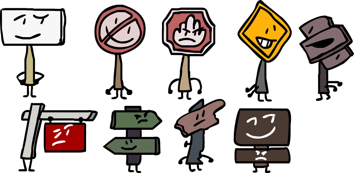 User blog:Lolli56345/signs | Battle for Dream Island Wiki | Fandom