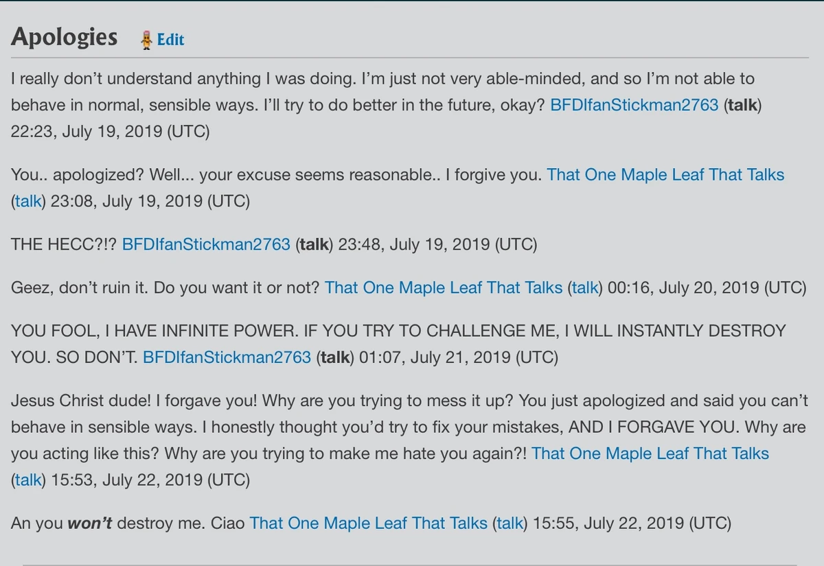 User blog:MapleSugarThirty-Three/guys BFDI stickman apologized | Battle ...