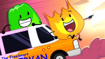 Firey and Gelatin Steal a Van | Battle for Dream Island Wiki | Fandom