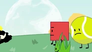 Blocky and Tennis Ball | Battle for Dream Island Wiki | Fandom