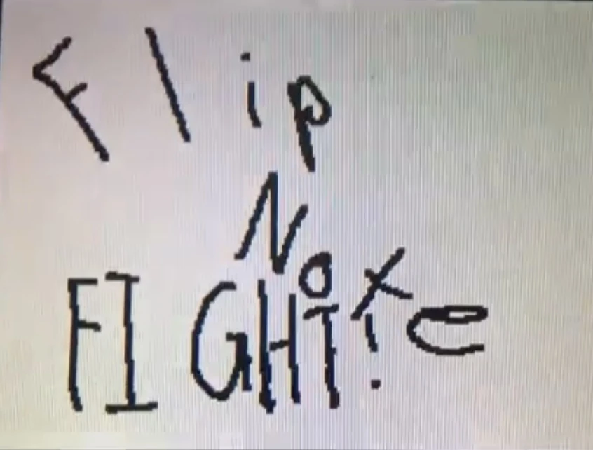 Flipnote fight | Object Shows Community | Fandom