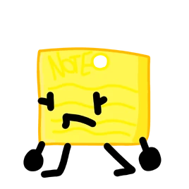 Note Paper | Object Shows Community | Fandom