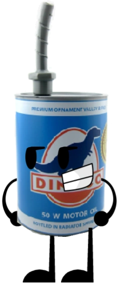Blue Dinoco Oil Can Slipper | Object Shows Community | Fandom
