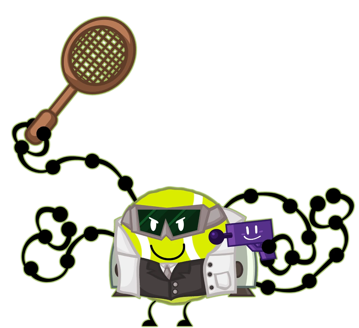 Doctor Claws Tennis Ball | Object Shows Community | Fandom