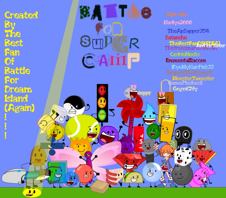 Battle for super camp! | Object Shows Community | Fandom