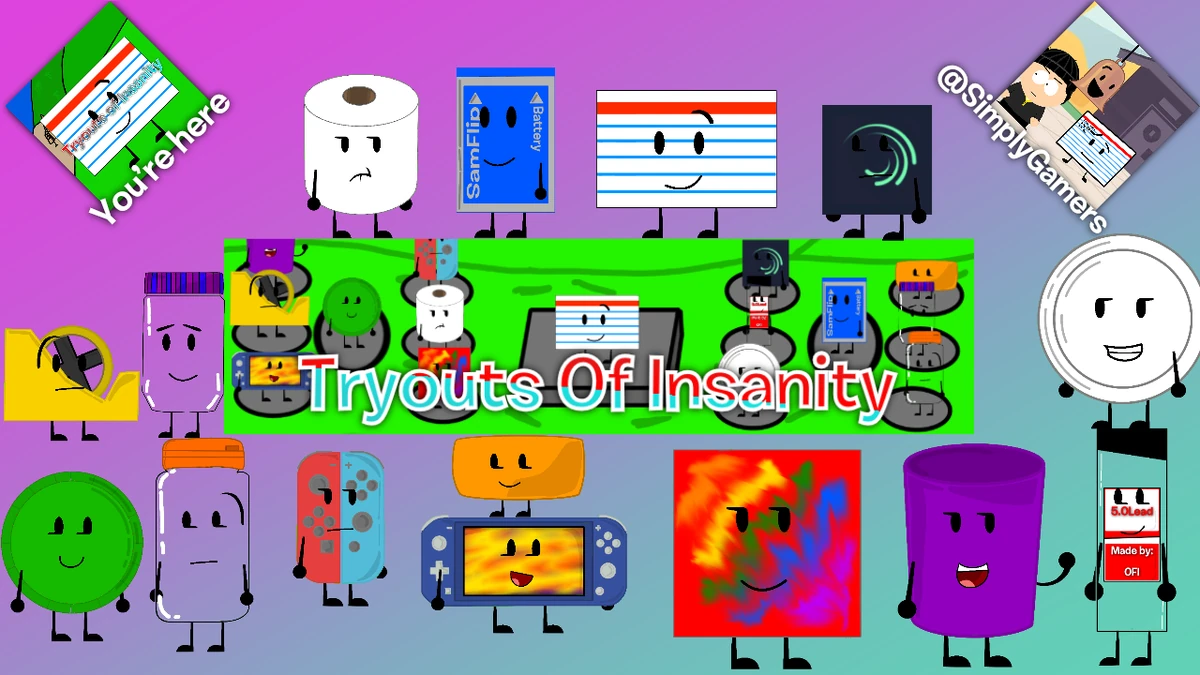 Tryouts Of Insanity | Object Shows Community | Fandom